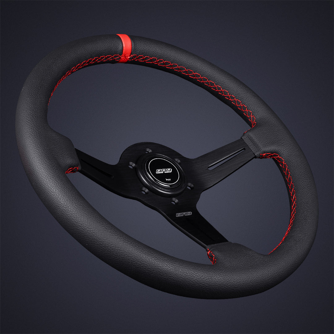DND Performance Interior Leather Race Wheel 50mm - DND Performance ...
