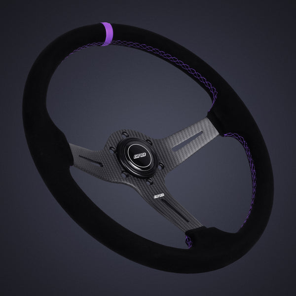 Suede Steering Wheels - DND Performance Interior®