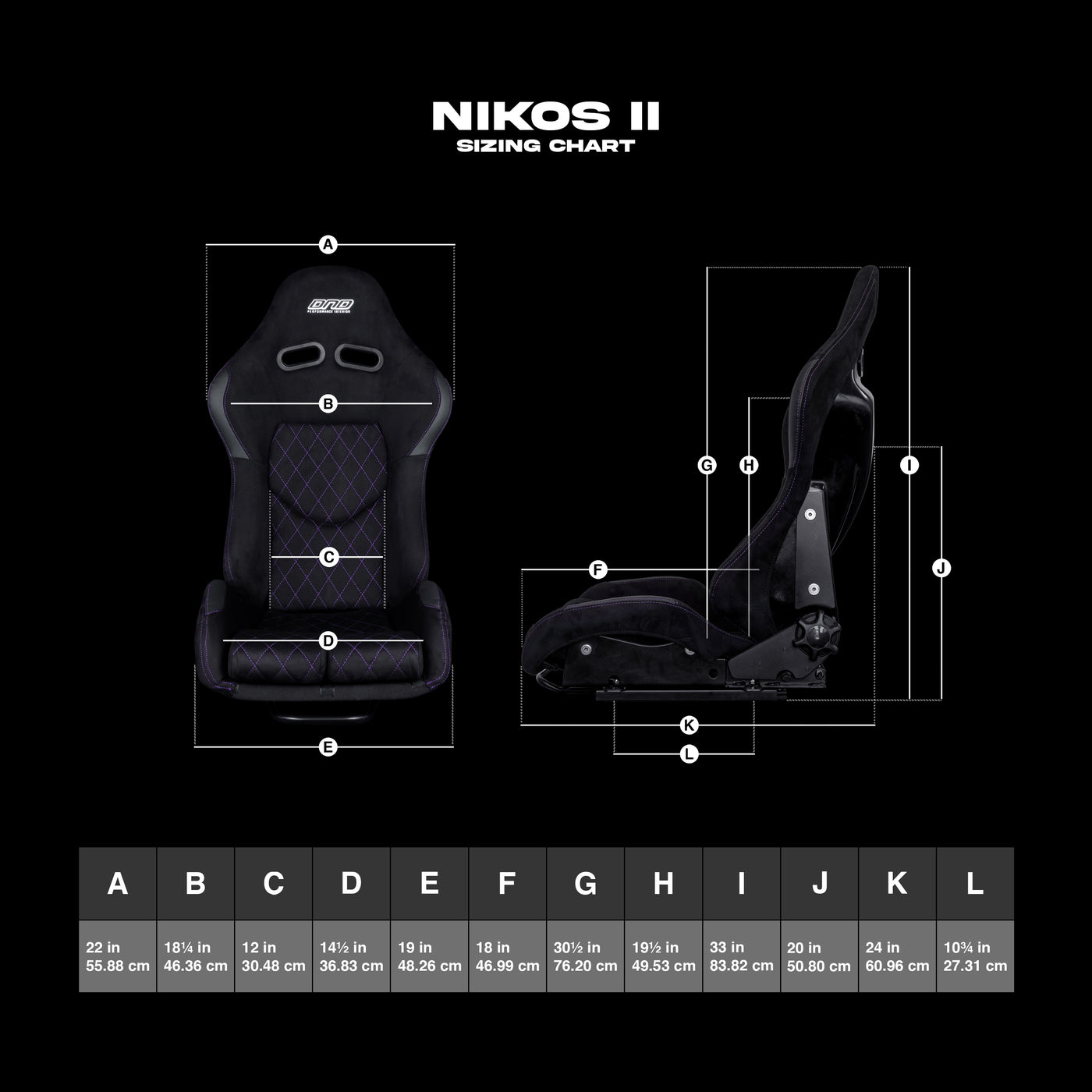 Sizing Charts - DND Performance Interior®