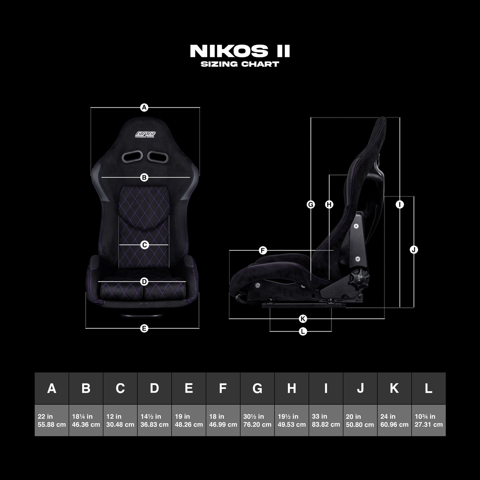 Sizing Charts - DND Performance Interior®