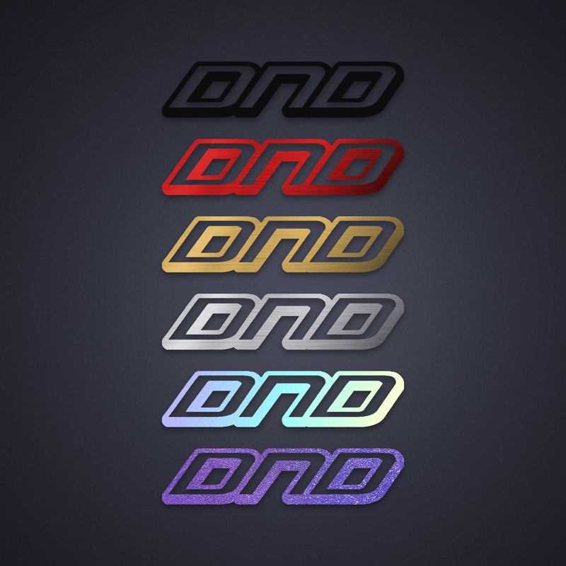 DND Performance Interior Vinyl Decal - DND Performance Interior®